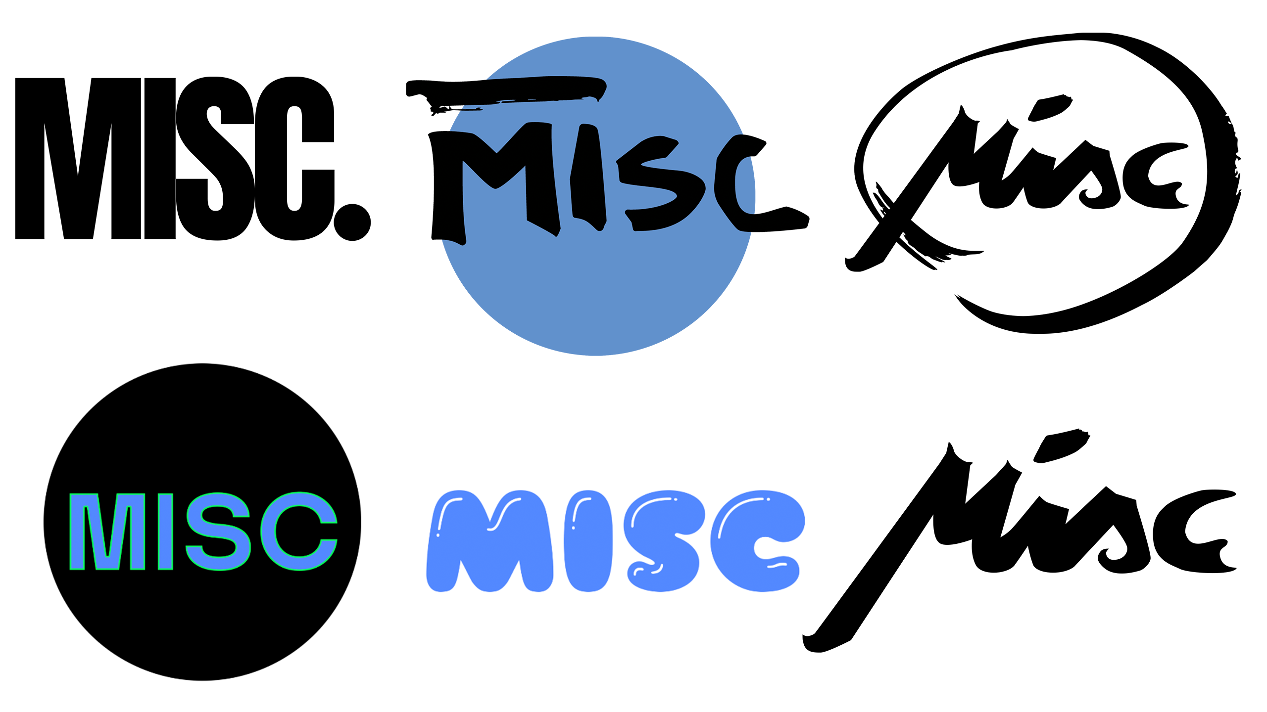 MISC LOGOS | Design & Concept – Website Amelie